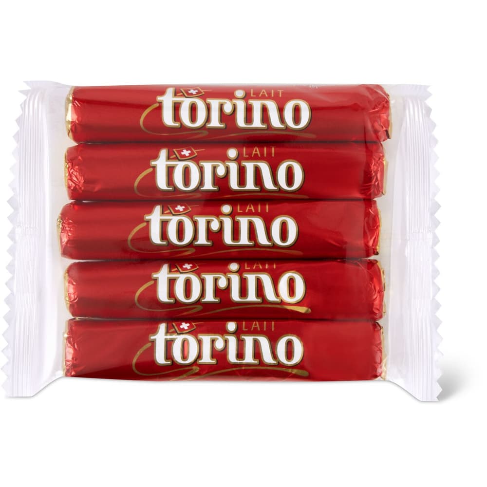 Torino · Milk chocolate sticks · with praline filling. • Migros