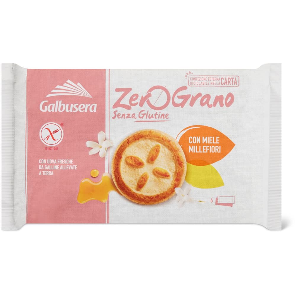 Galbusera Zero Grano Frollini con Miele • Migros