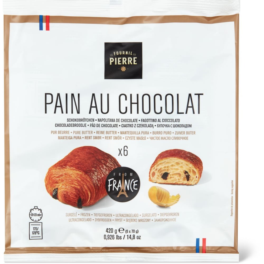 Le Fournil de Pierre · Pains au chocolat • Migros
