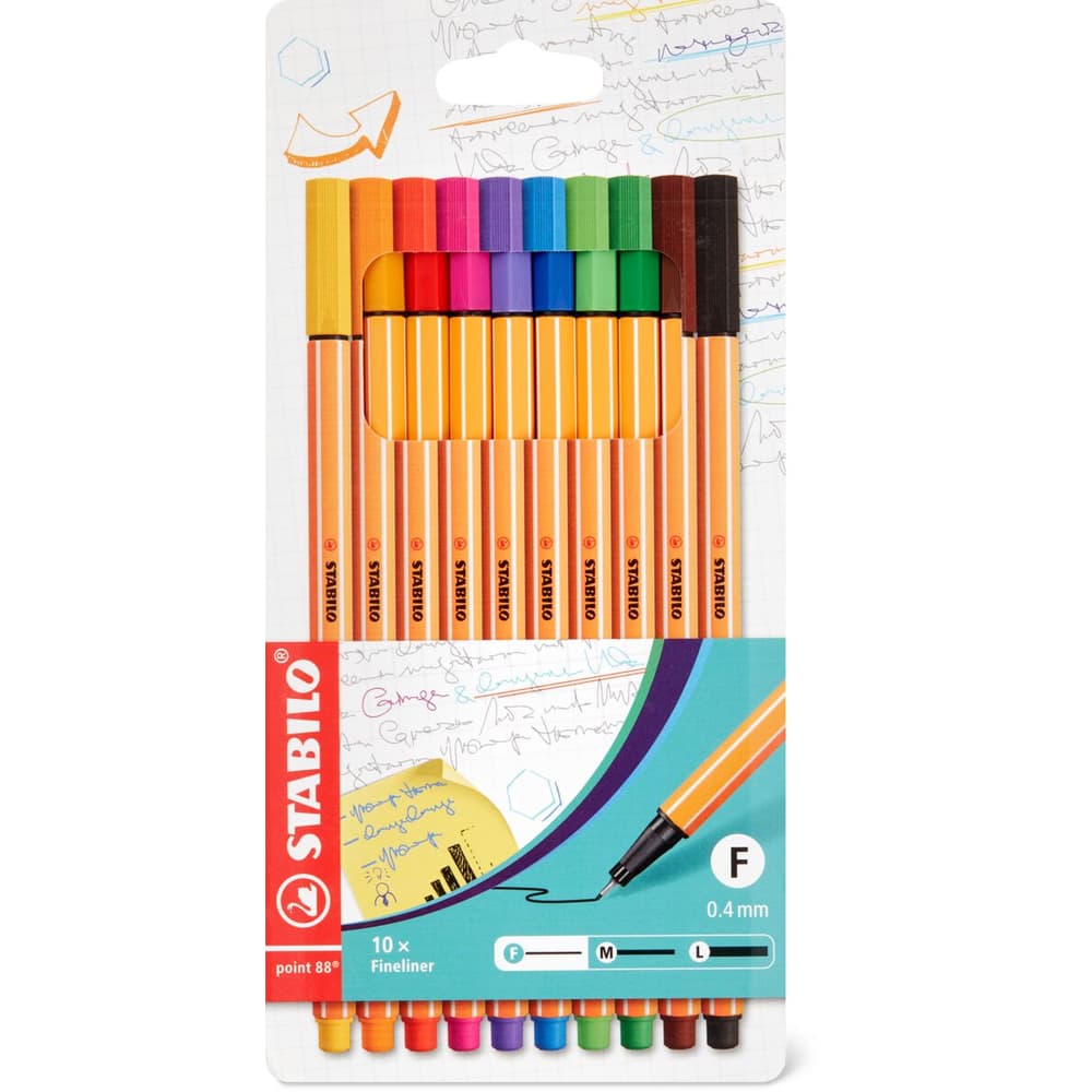 Stabilo Point 88 · Ink pen · 0.4mm • Migros