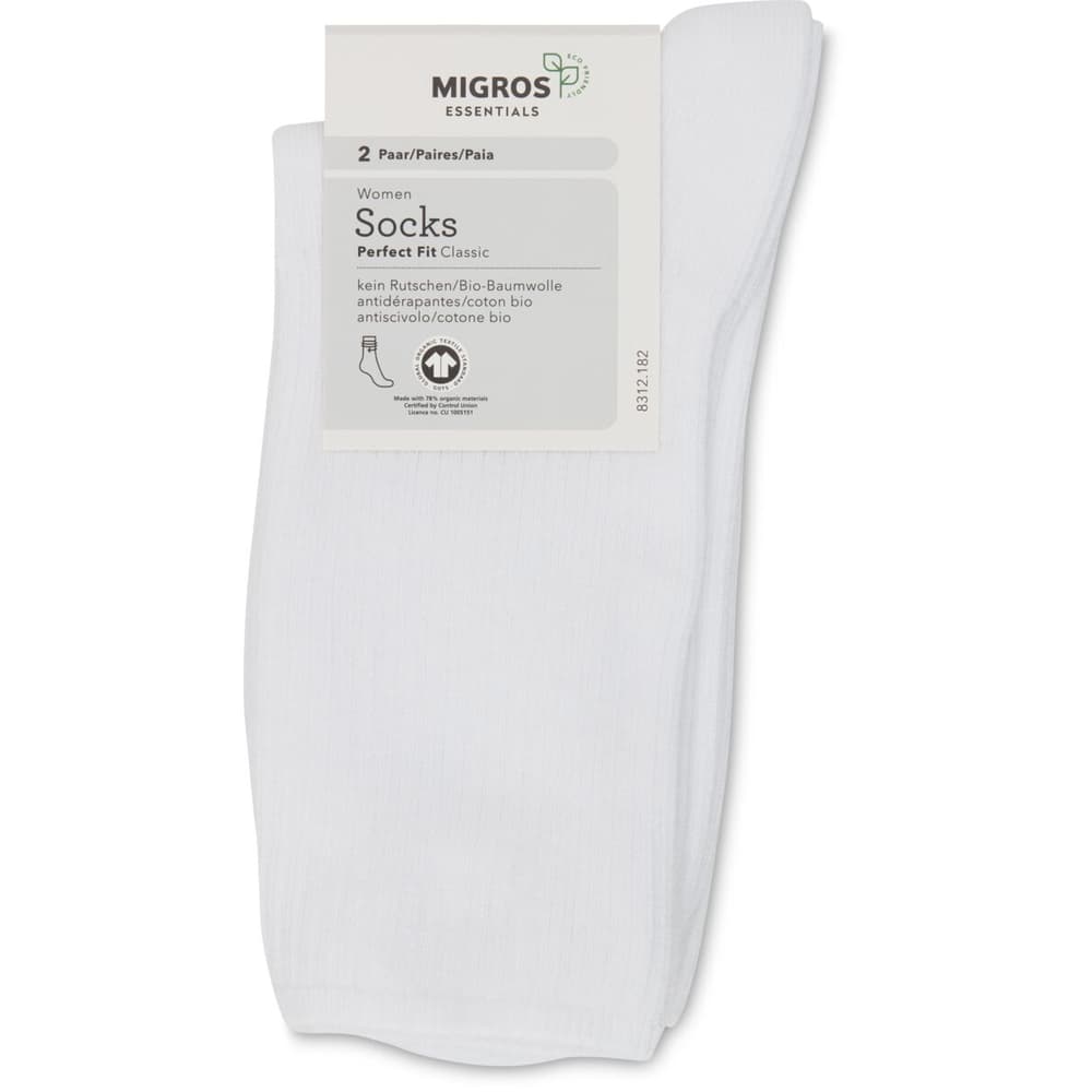 BIO Lady's socks Perfect Fit 2-prs • Migros