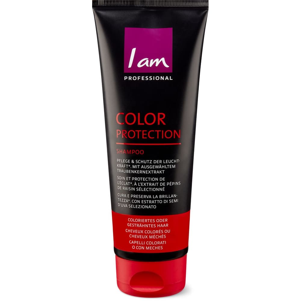 I am professional · Shampooing · Cheveux colorés, teintés • Migros
