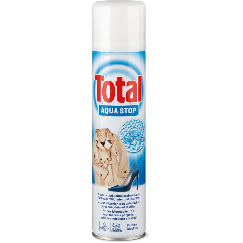 Total Aqua Stop · Imprägnierspray · Farblos • Migros
