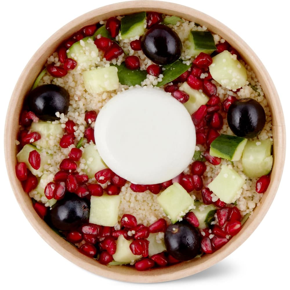 Migros Daily · Migros Daily Salat Couscous Burrata • Migros