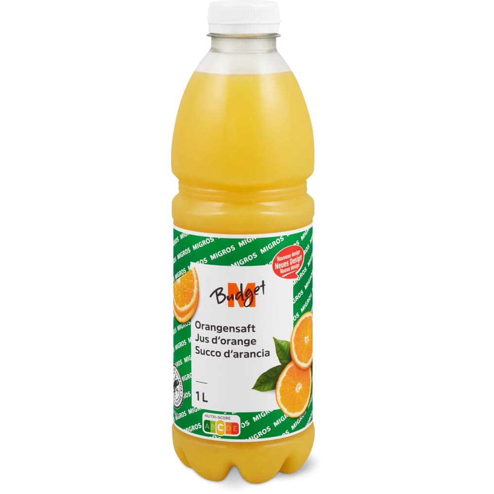 M-Budget · Orangensaft • Migros