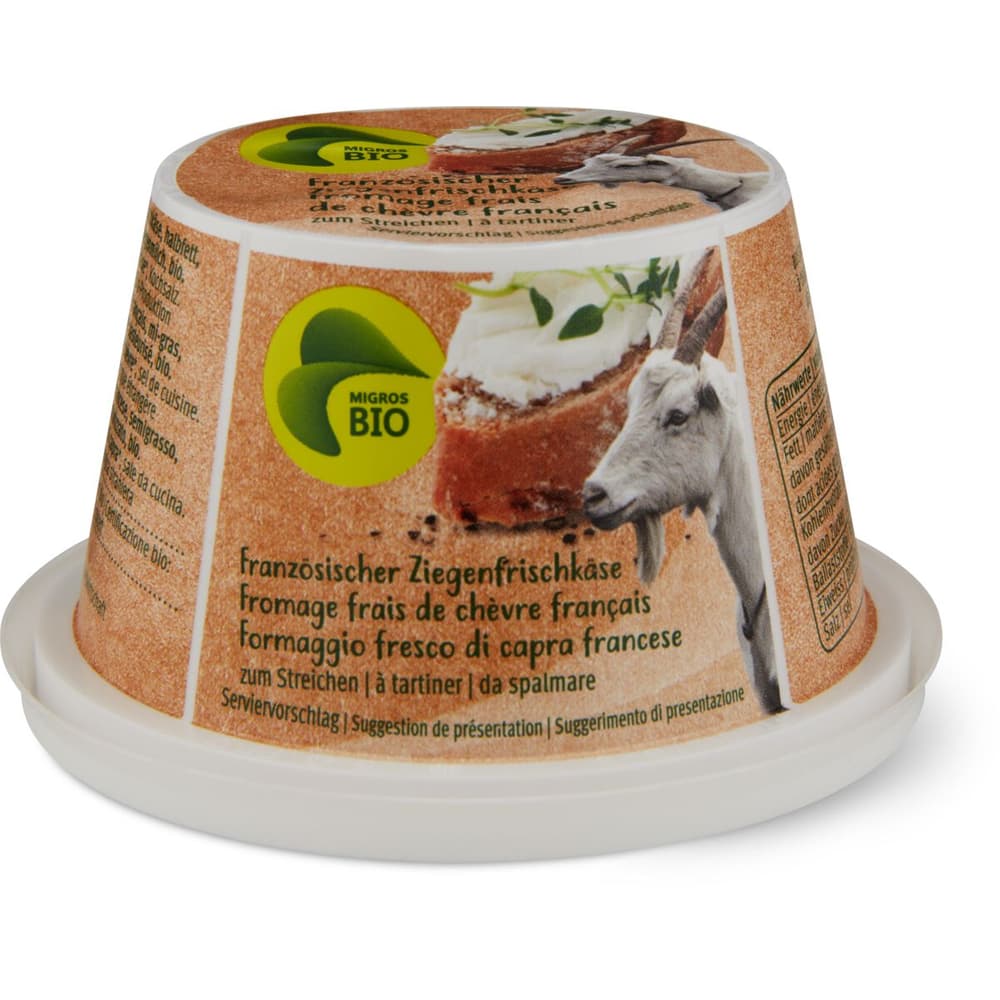 Acquista Migros Bio · Formaggio fresco di capra francese · Spalmabile ...