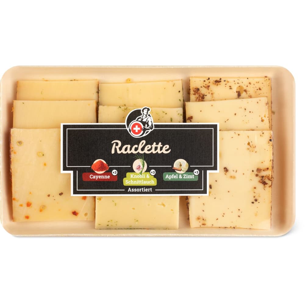 Assortiment de raclettes • Migros