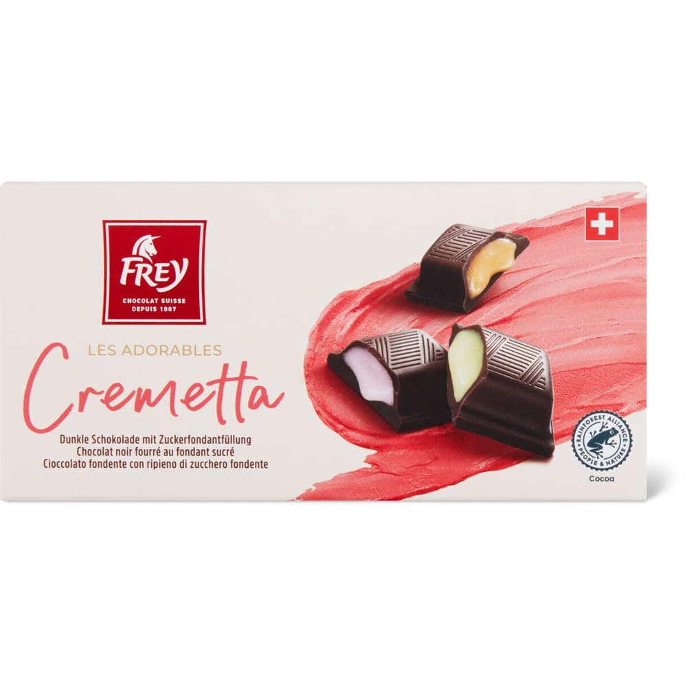 Frey Les Adorables · Dark chocolate with the finest ristretto filling ...