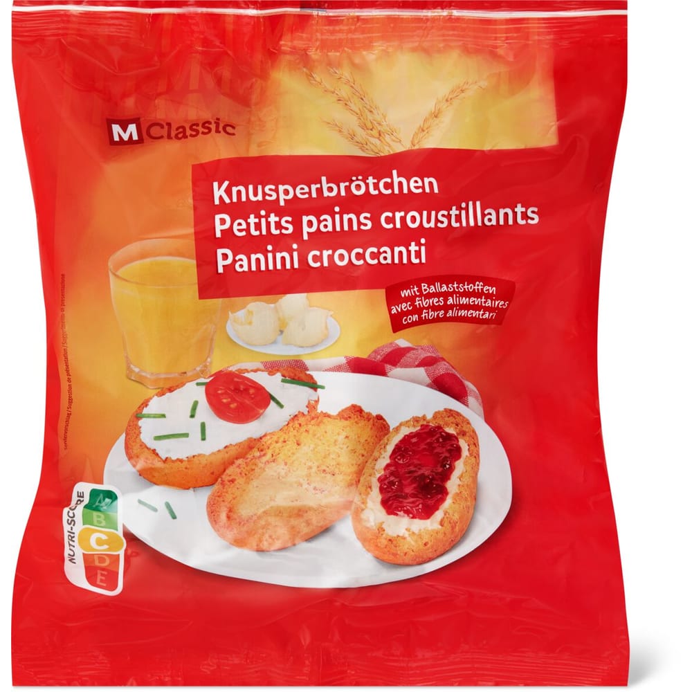 M-Classic · crispy breads • Migros