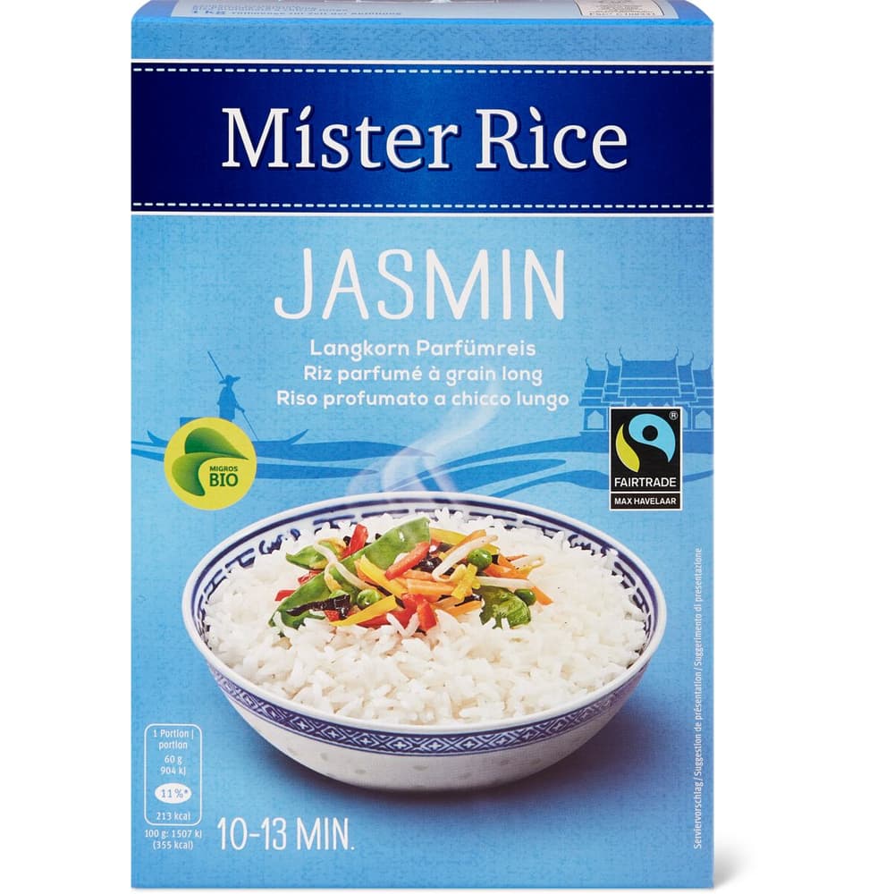 Mister Rice Bio · Riz jasmin • Migros