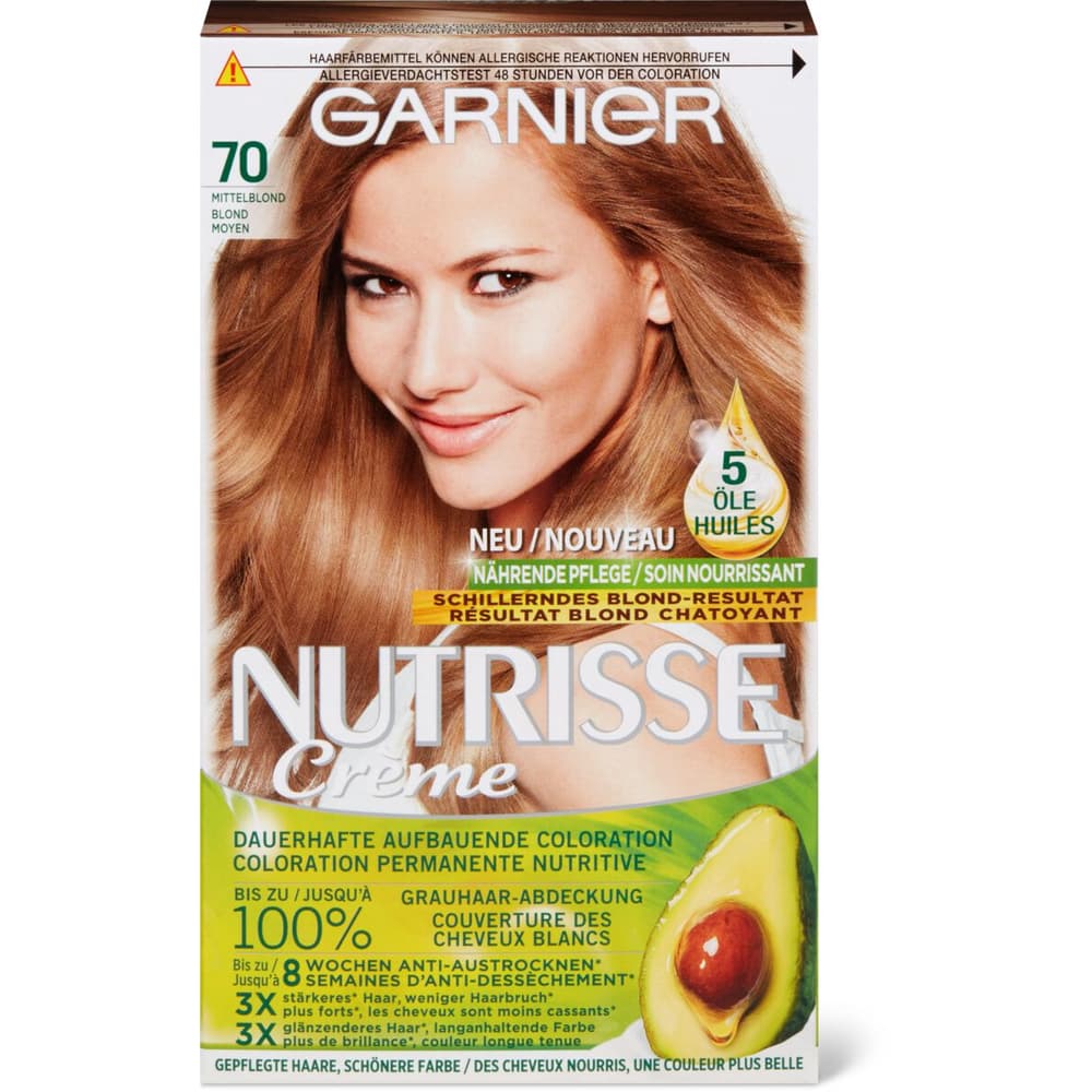 Garnier Nutrisse 70 blond moyen • Migros