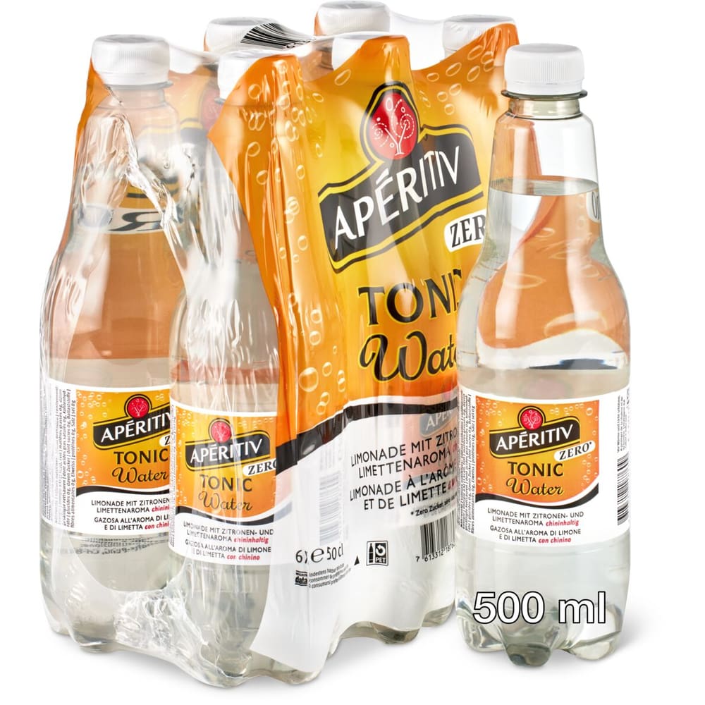 Apéritiv Zero · Tonic water · Containing quinine • Migros