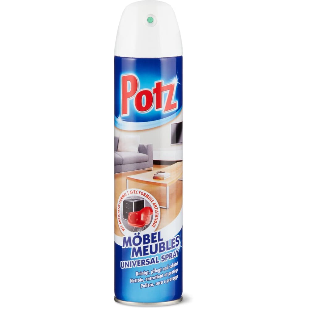 Kaufen Potz · Universal-Möbelspray · Reinigt, pflegt und schützt • Migros