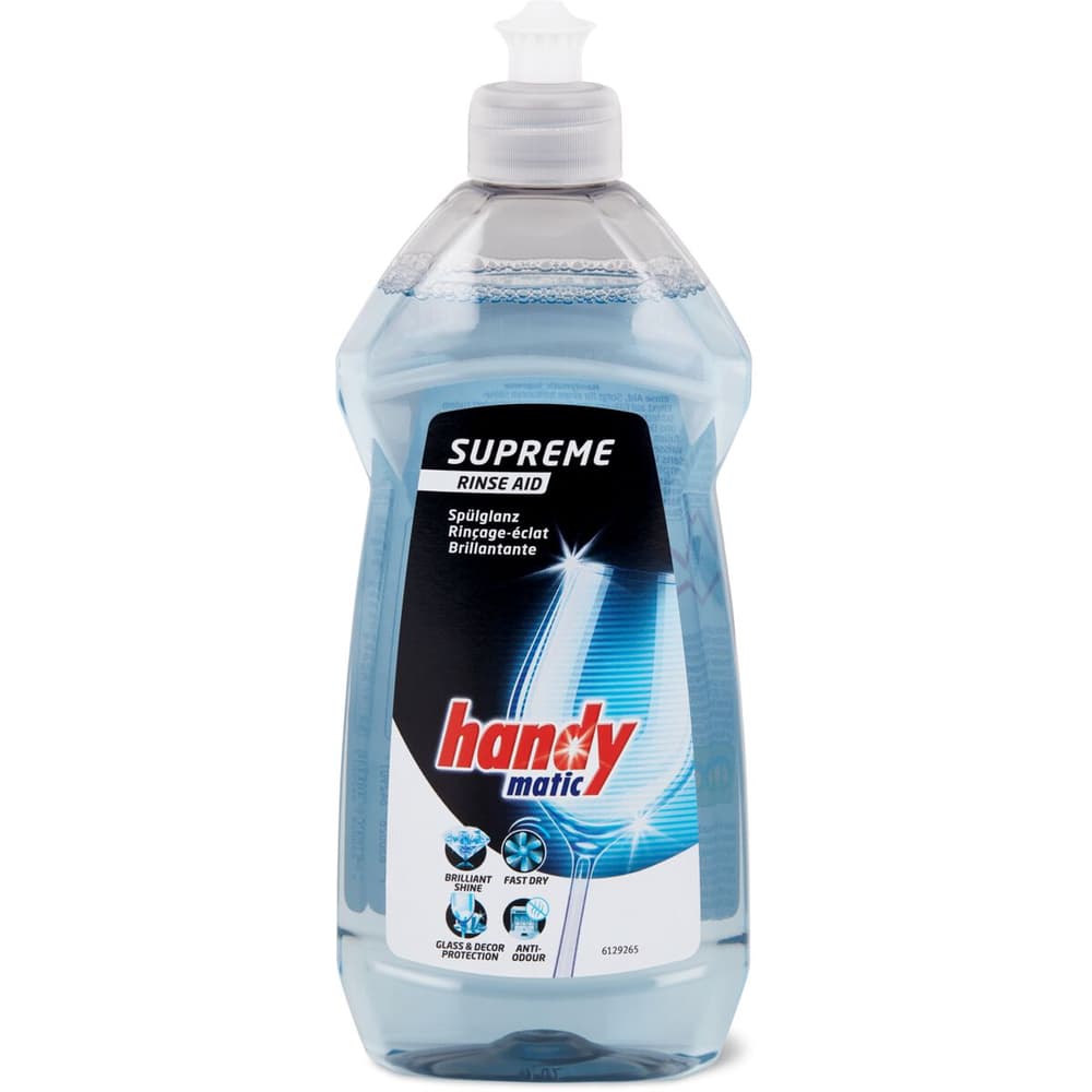 Handymatic Supreme · Rinçage-éclat • Migros