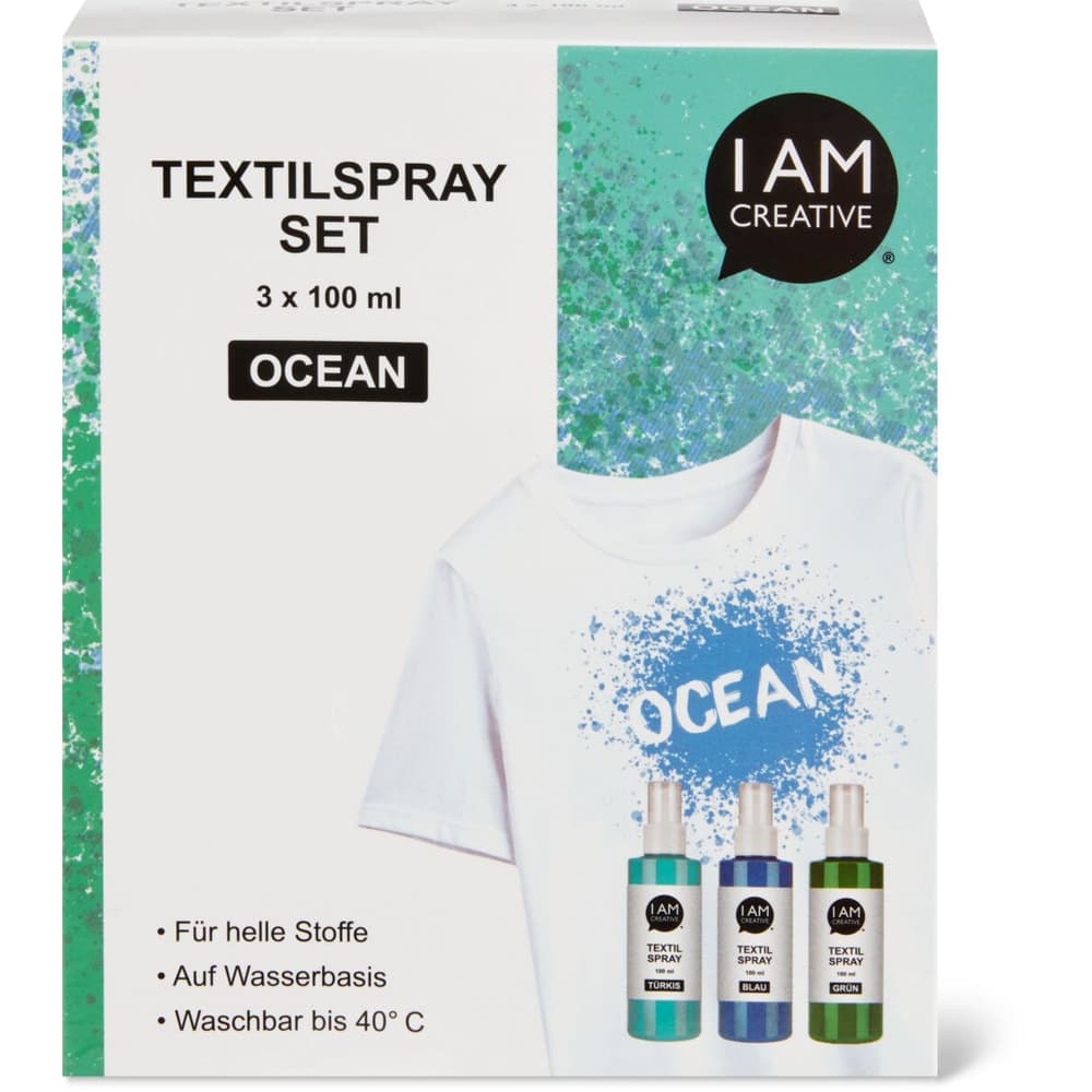 Set de spray textile Ocean • Migros