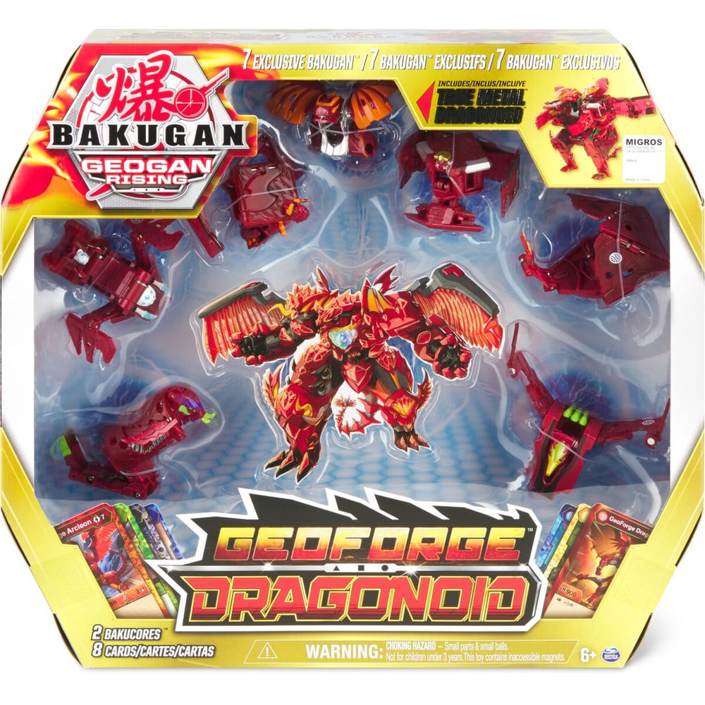Bakugan Geogan Rising · Geoforge Dragonoid · 6+ • Migros