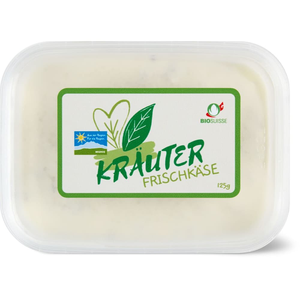 Bio Frischkäse Kräuter • Migros