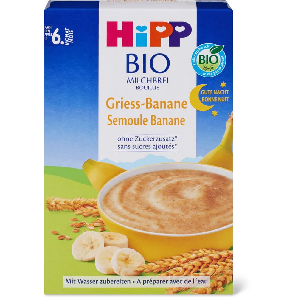 Hipp · HIPP BIO SEMOLINA BAN-FLAKES • Migros