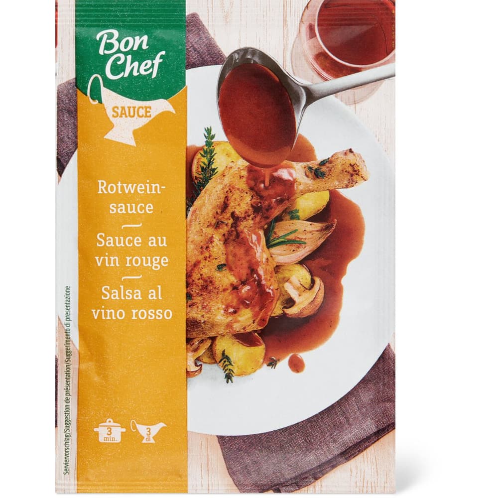 Bon Chef · Rotweinsauce · Au vin rouge • Migros