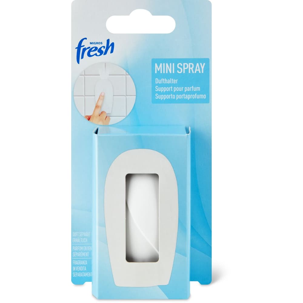 Migros Fresh Mini Spray · Support pour parfum • Migros