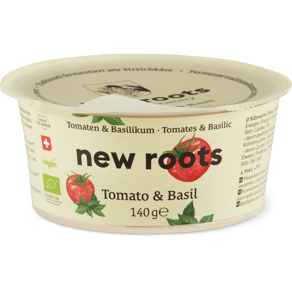 New Roots · New Roots Bio Spread Tomate und Basilikum • Migros