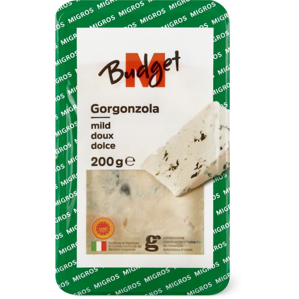 M-Budget · Gorgonzola · Mild • Migros