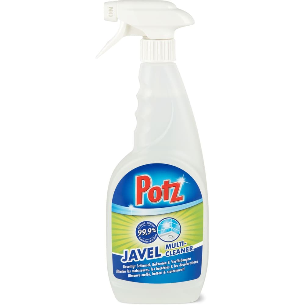 Potz · Spray nettoyant multi-usages · Javel • Migros