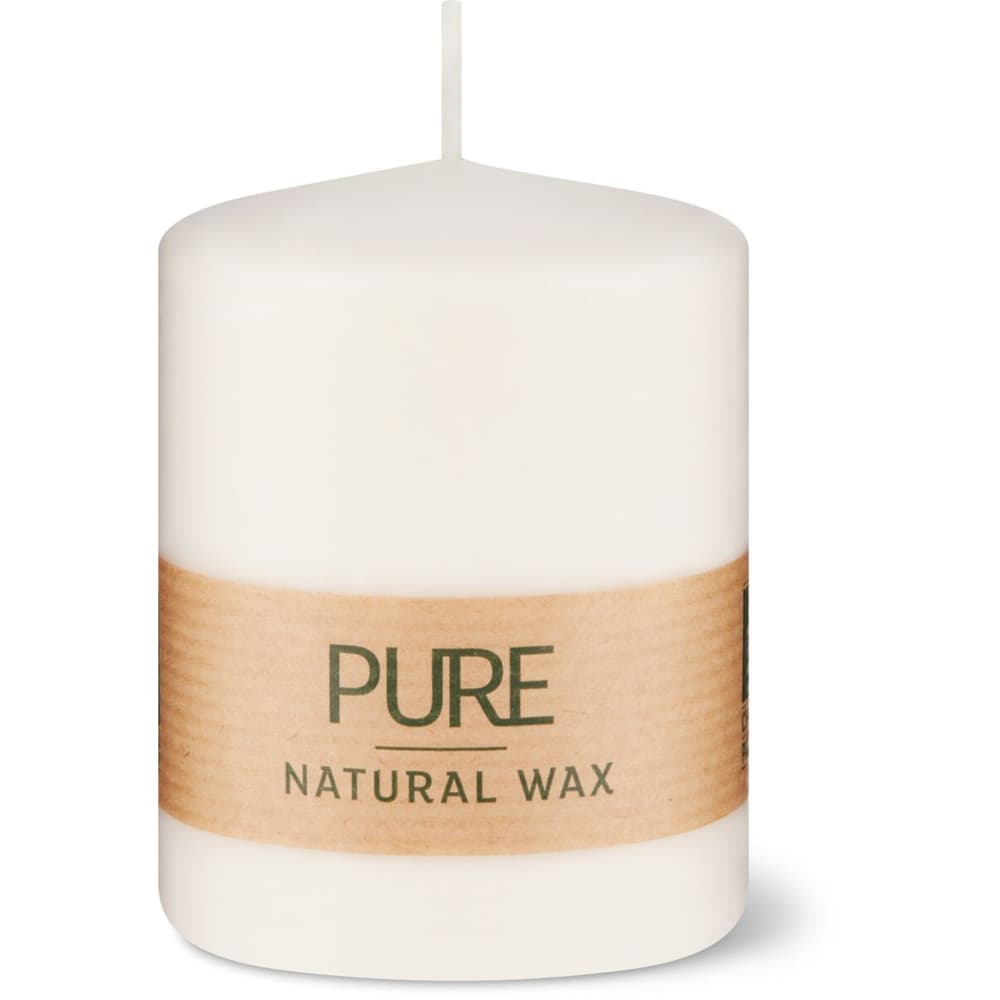 Migros Ambiance · Candela cilindriche · Pure Natural Wax, stearina e ...