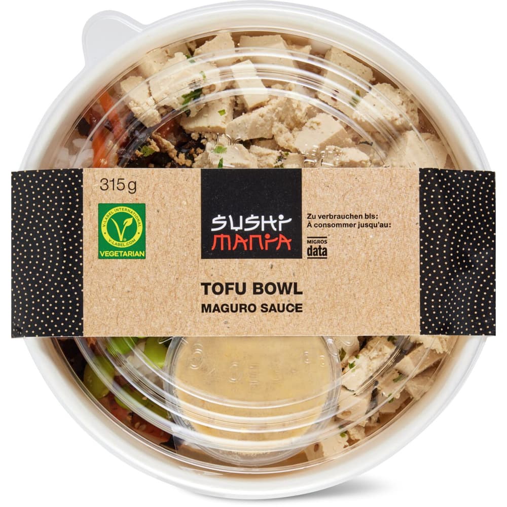 Sushi Mania · Tofu Poké Bowl Maguro Sauce • Migros