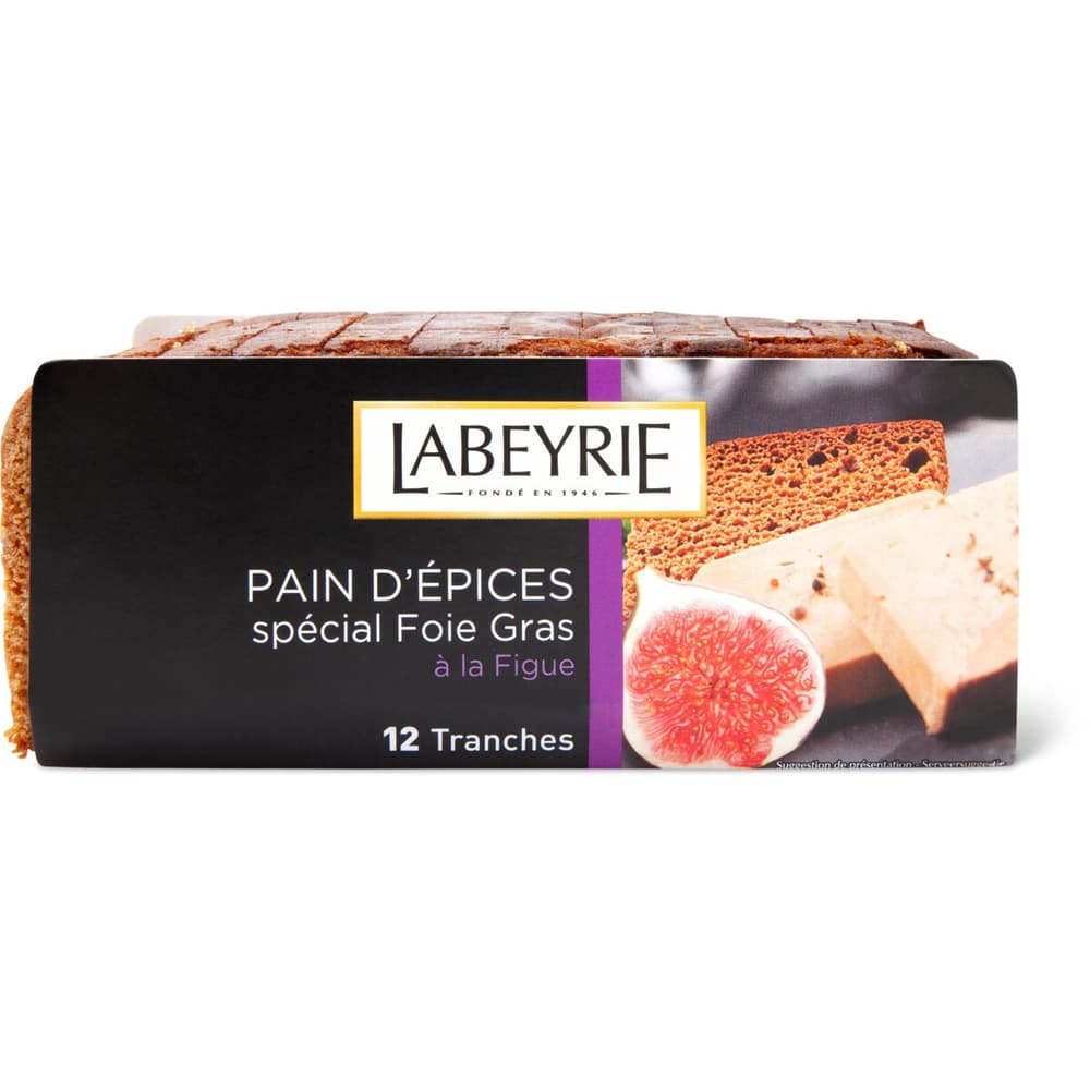 Labeyrie · Special gingerbread for foie gras · with fig • Migros