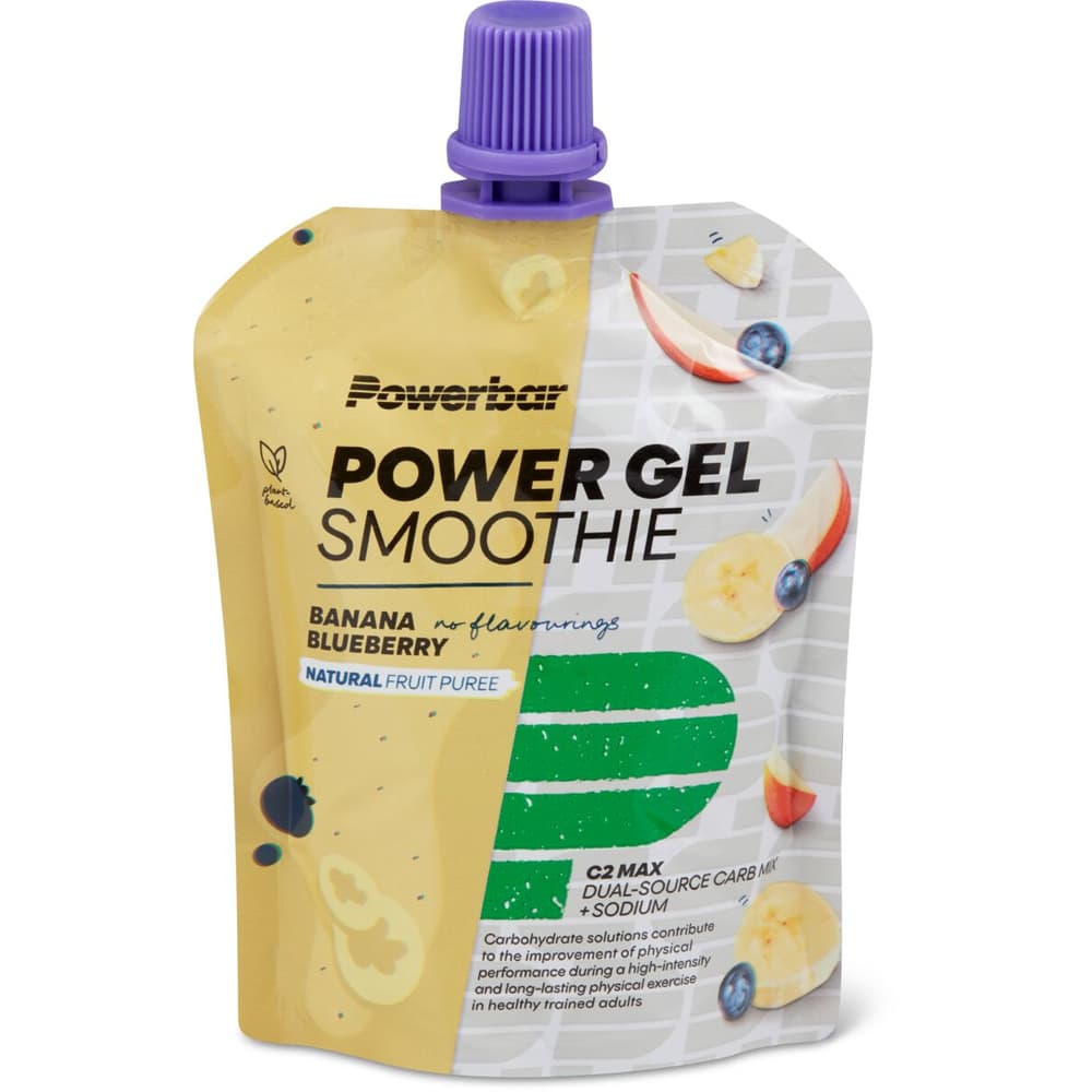 Powerbar Power gel · smoothie · banana blueberry • Migros Online