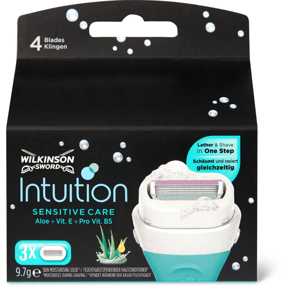 Wilkinson Intuition · Razor blades · 4 blades • Migros