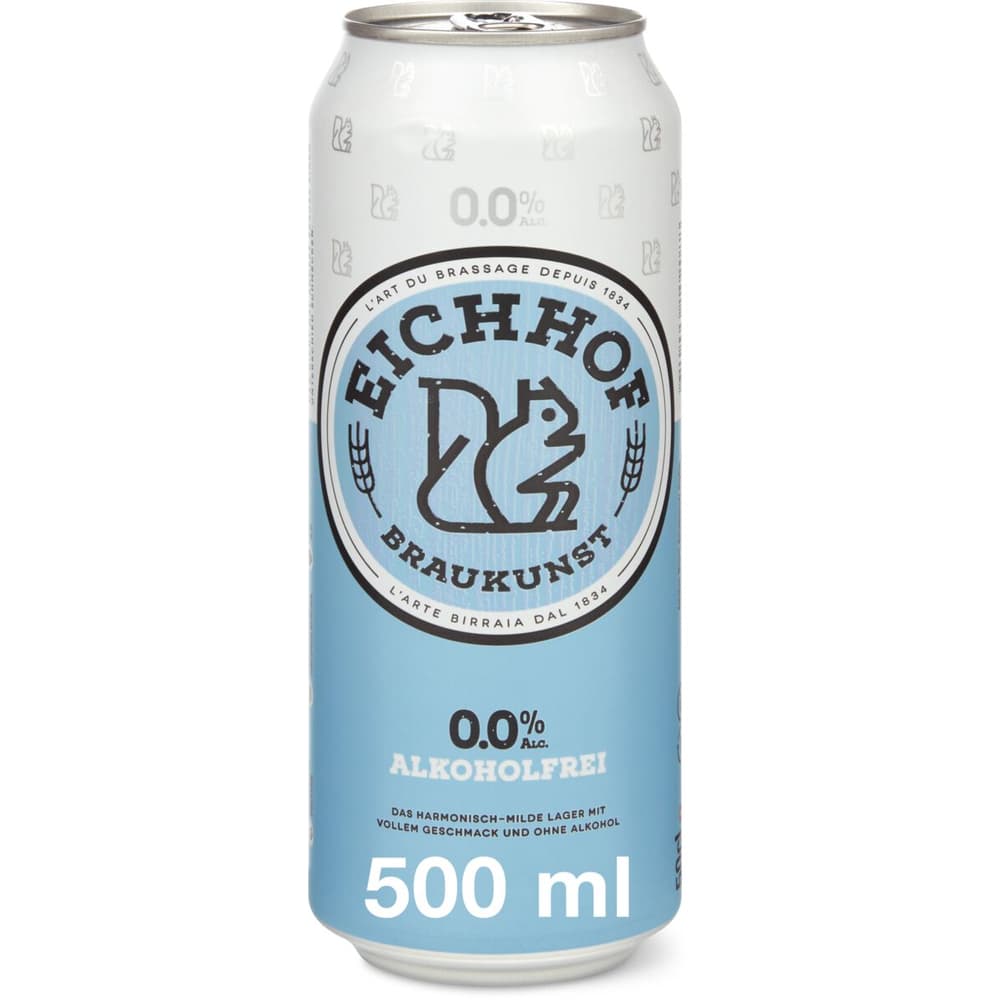 Eichhof · Dose 0.0% · alkoholfrei • Migros Online