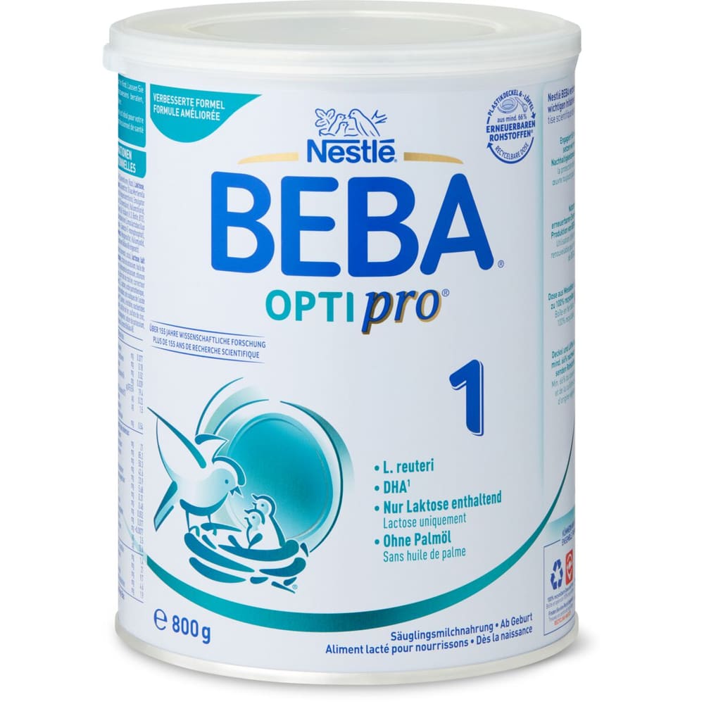 BEBA Optipro 1 · Anfangsmilch · Von Geburt an • Migros