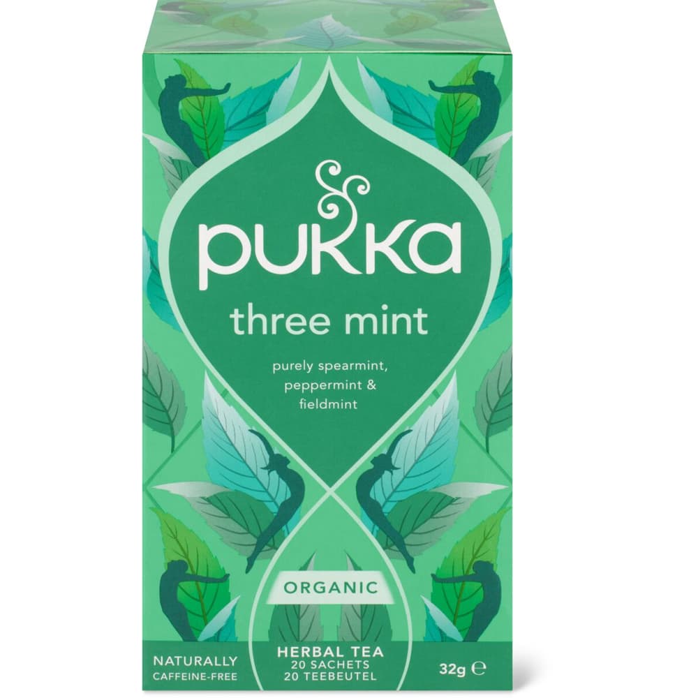 Pukka · Herbal Tea · Three Mint • Migros
