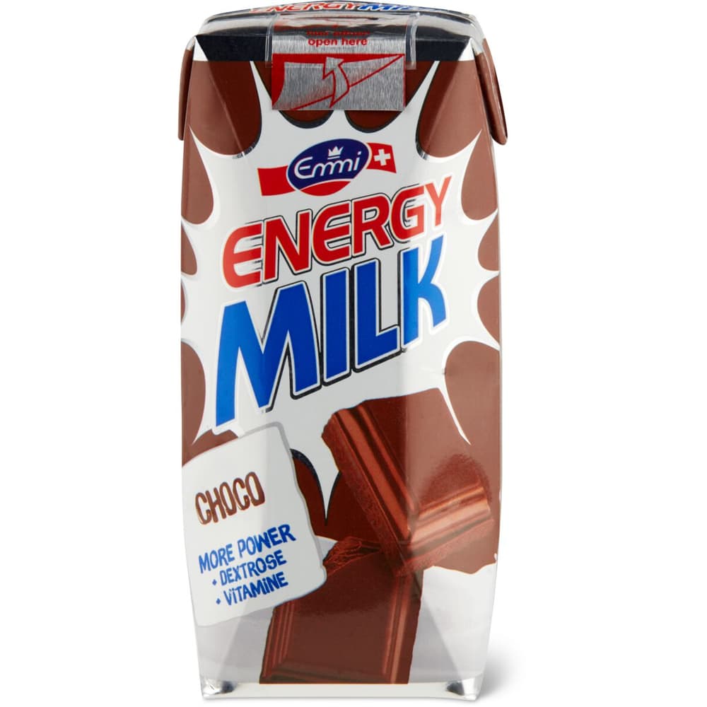 Emmi · Energy Milk · Schokolade • Migros