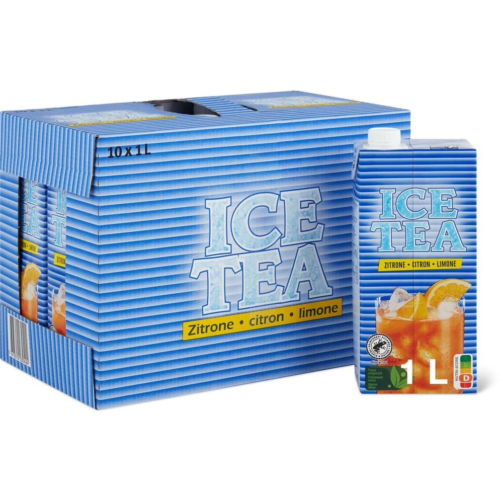 Ice Tea · Thé froid · Citron • Migros