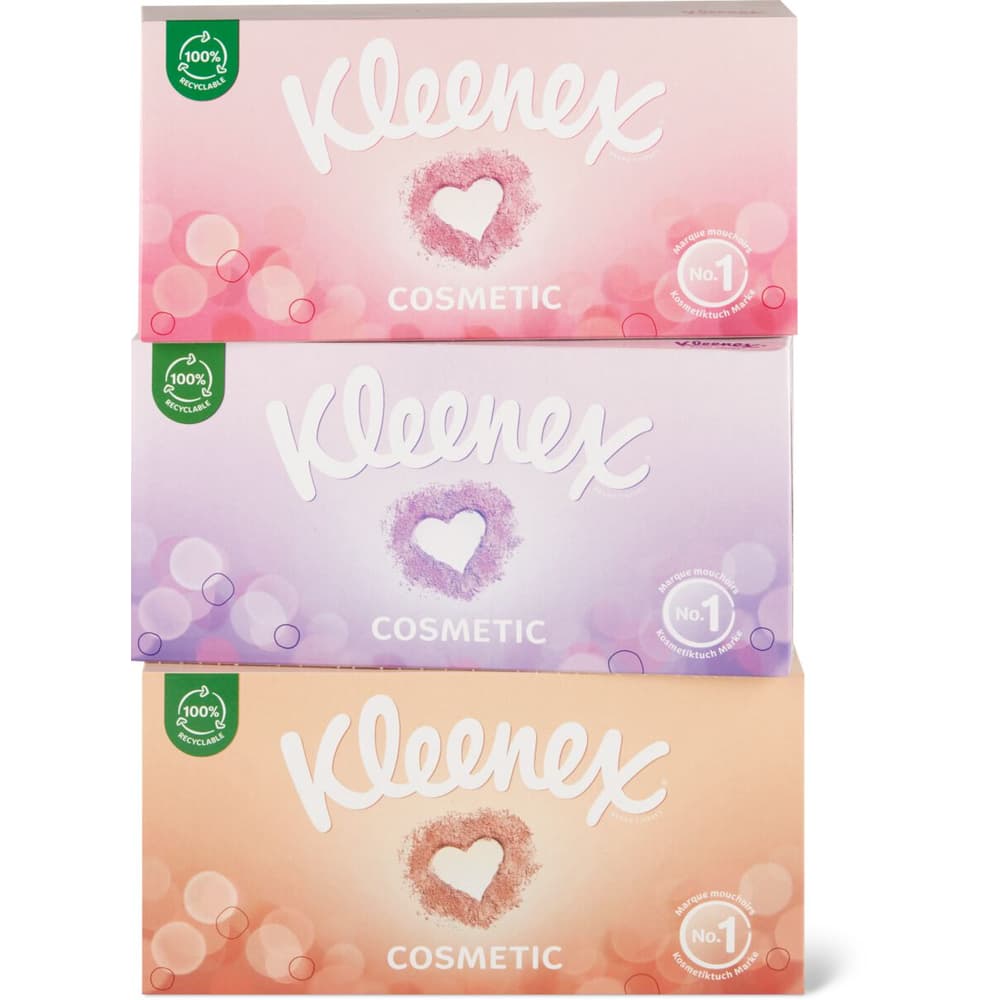 Kleenex Cosmetic · Kosmetiktücher · 80 Blätter, 3 lagig • Migros
