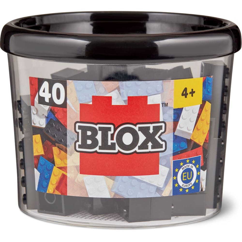 Blox · BLOX BOX 40 BLACK 8PIN BRICKS • Migros