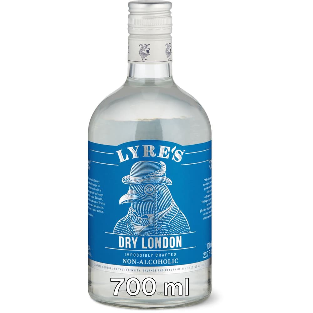 Lyre's · Dry London Spirit · alcohol free • Migros Online