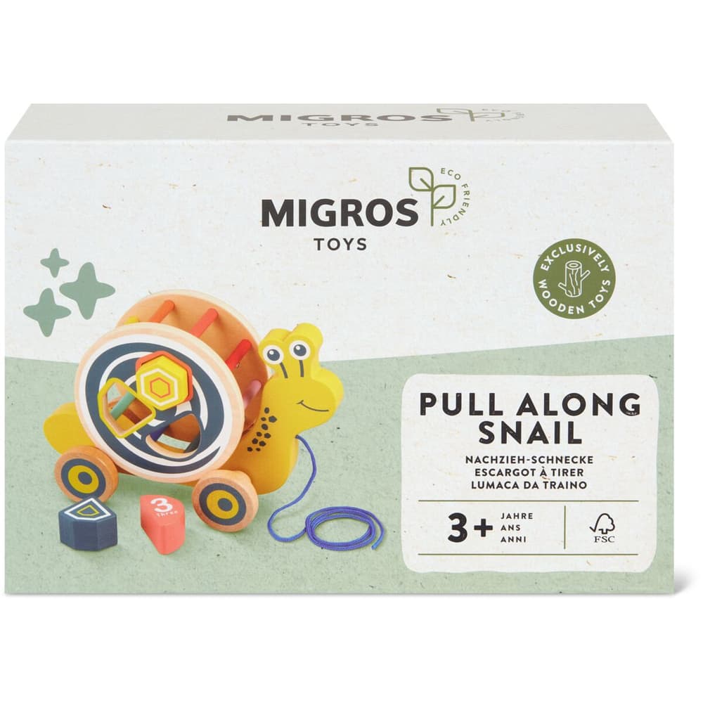 Pull Along-Snail • Migros