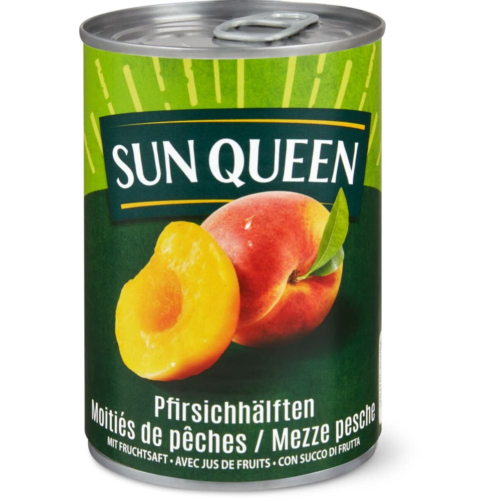 Sun Queen · Peach halves with peach juice • Migros