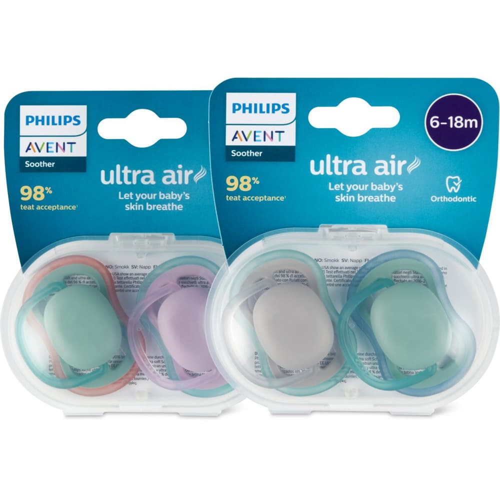 Philips Avent Ultra Air · Nuggi · From 6 months • Migros Online