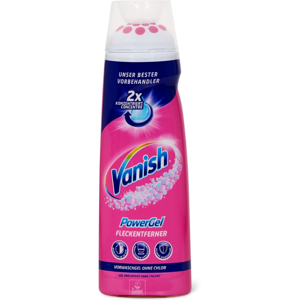 Vanish PowerGel · Stain remover gel • Migros