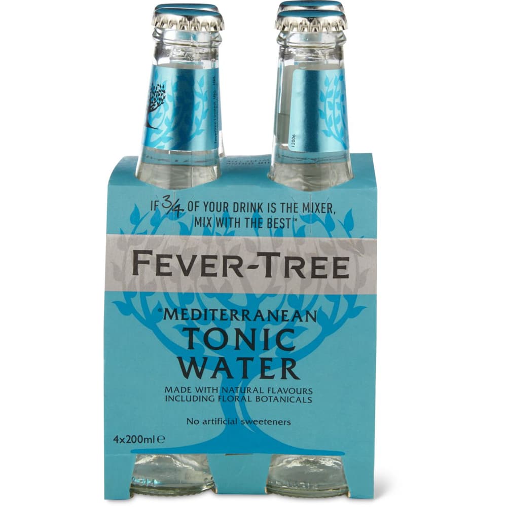 Fever Tree Mediterranean Tonic · Carbonated lemonade • Migros