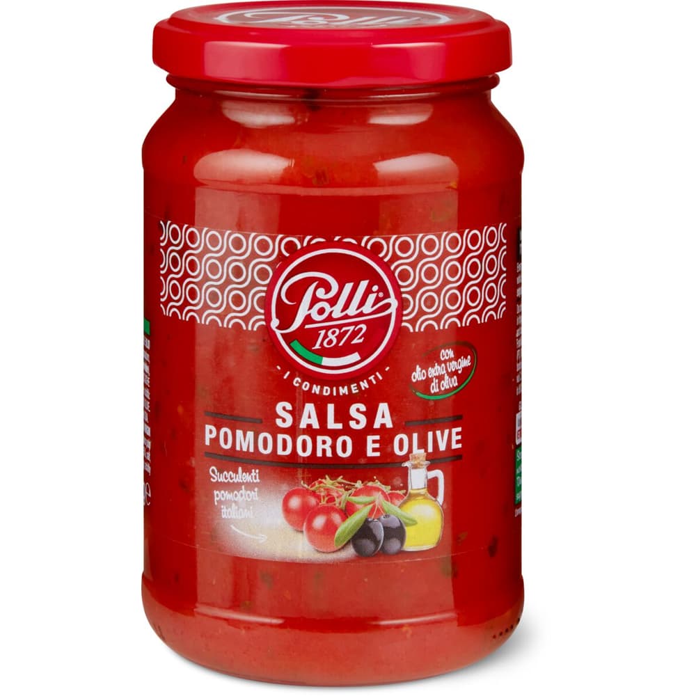 Polli · Salsa · Tomates et olives • Migros