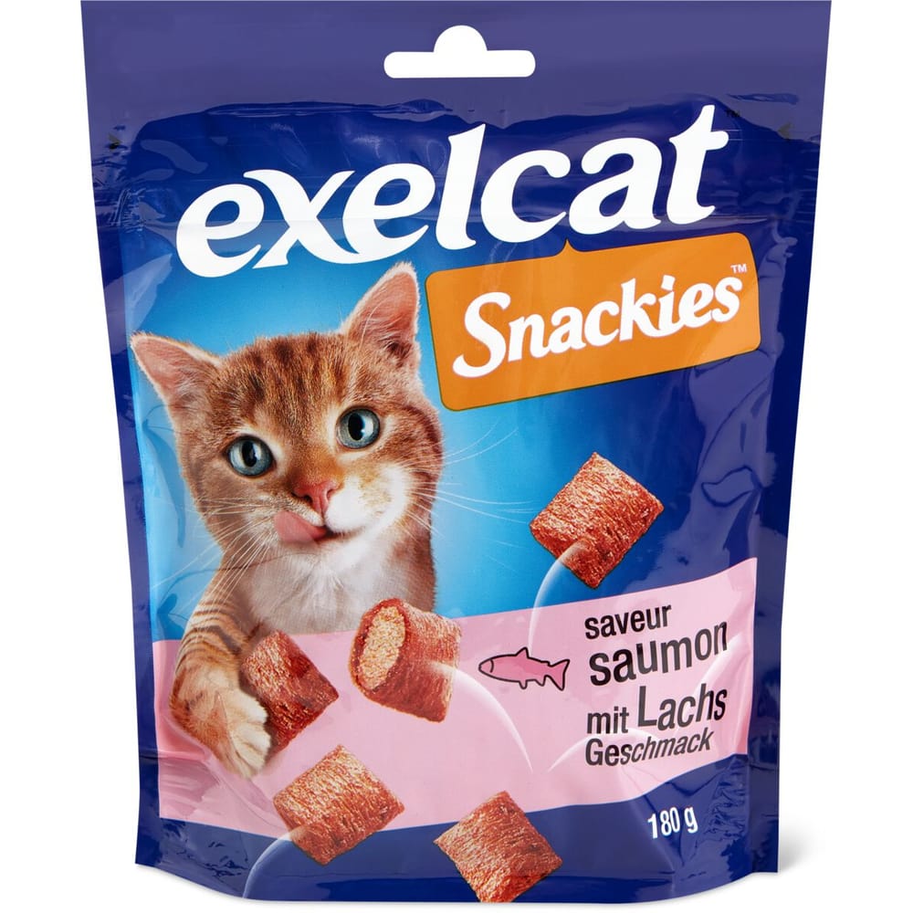 Exelcat Snackies · Snack pour chat · saumon • Migros