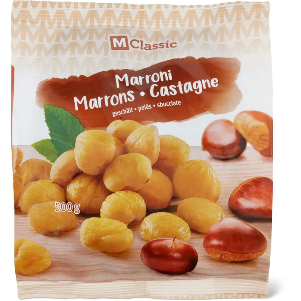 M-Classic · Chestnuts peeled • Migros