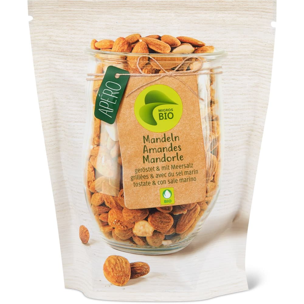 Migros Bio · mandorle · con sale • Migros