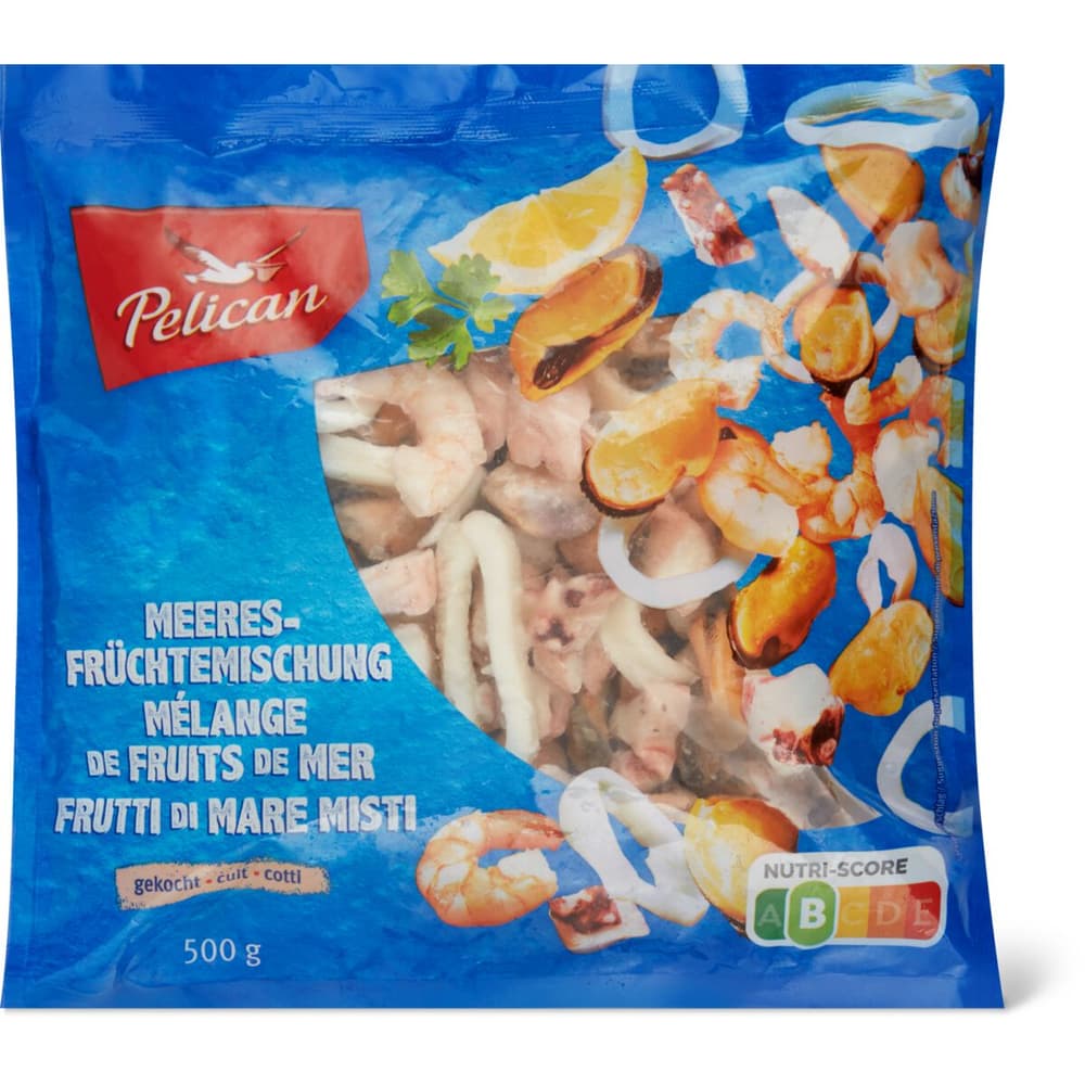 Pelican · Seafood mix · cooked • Migros